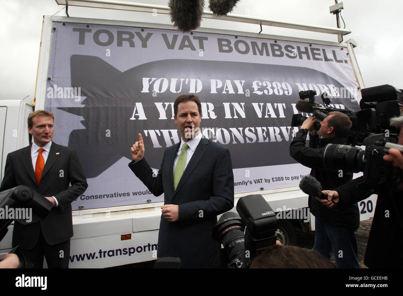 Scottish liberal democrats election campaign launch hi-res stock ...