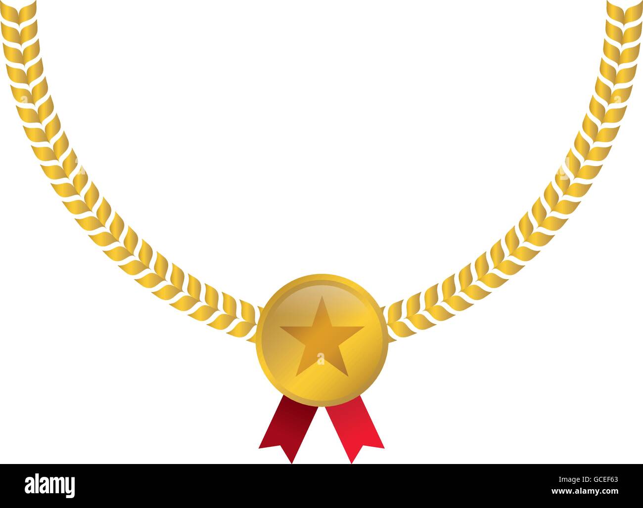 Gold seal stamp icon. Winner concept. Vector graphic Stock Vector Image ...