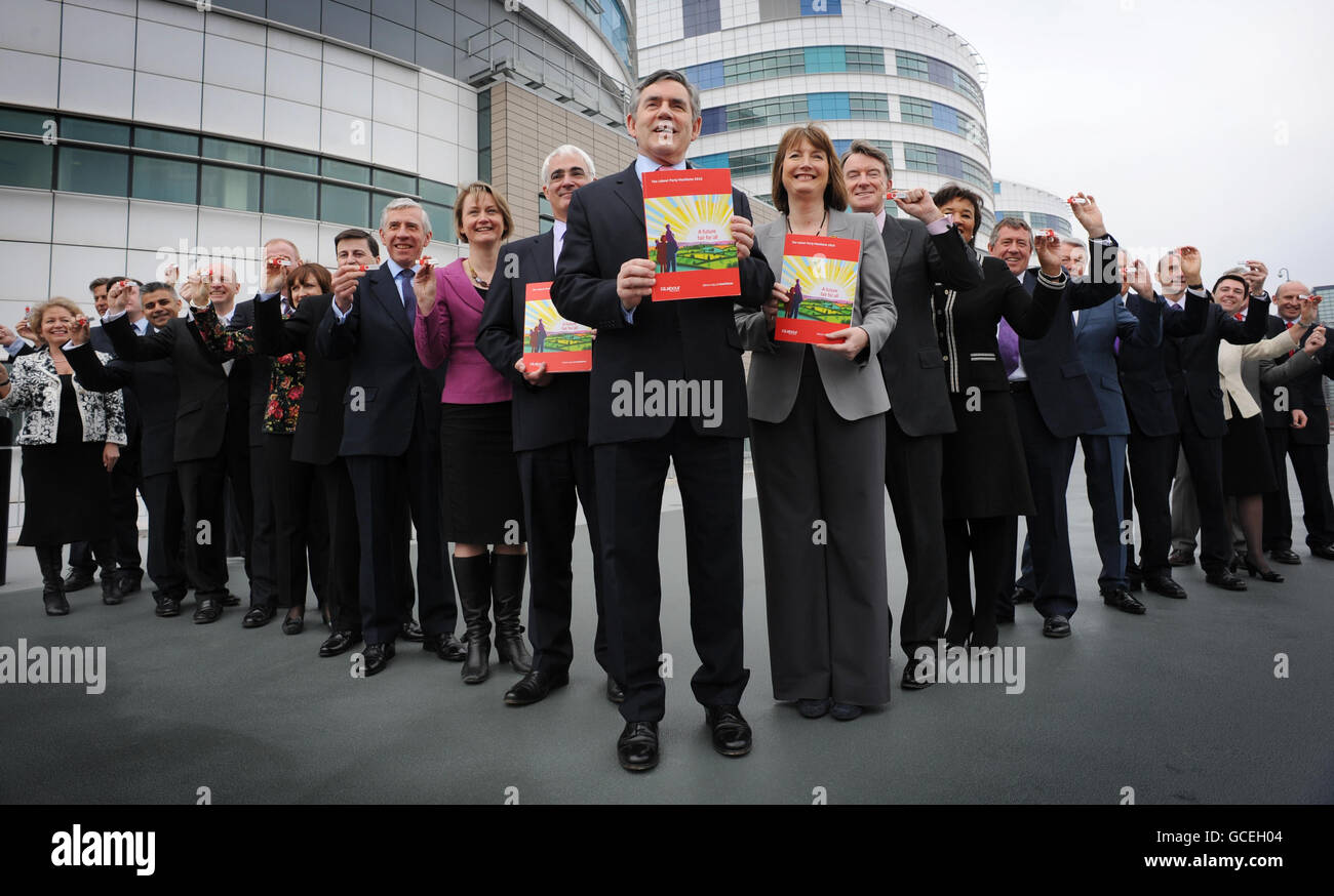 2010 General Election campaign Apr 12th Stock Photo - Alamy