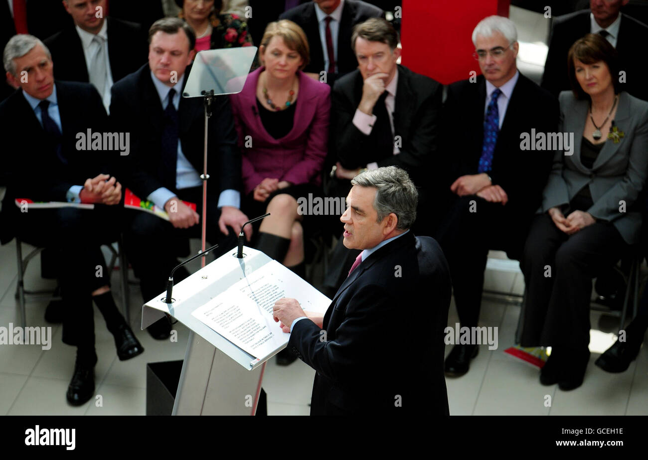 2010 General Election campaign Apr 12th Stock Photo - Alamy