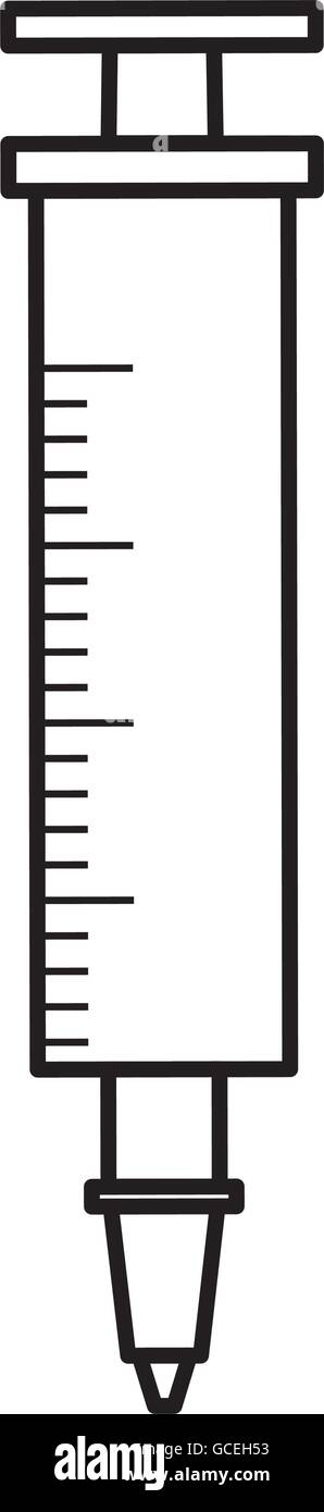 Injection icon. Medical and Health care. Vector graphic Stock Vector ...