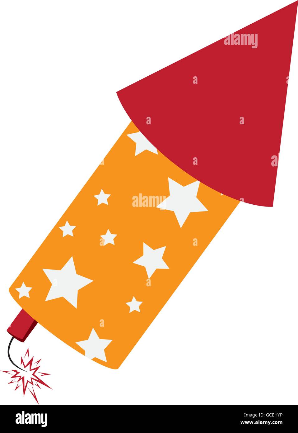 Independence eve fireworks show Stock Vector Images - Alamy