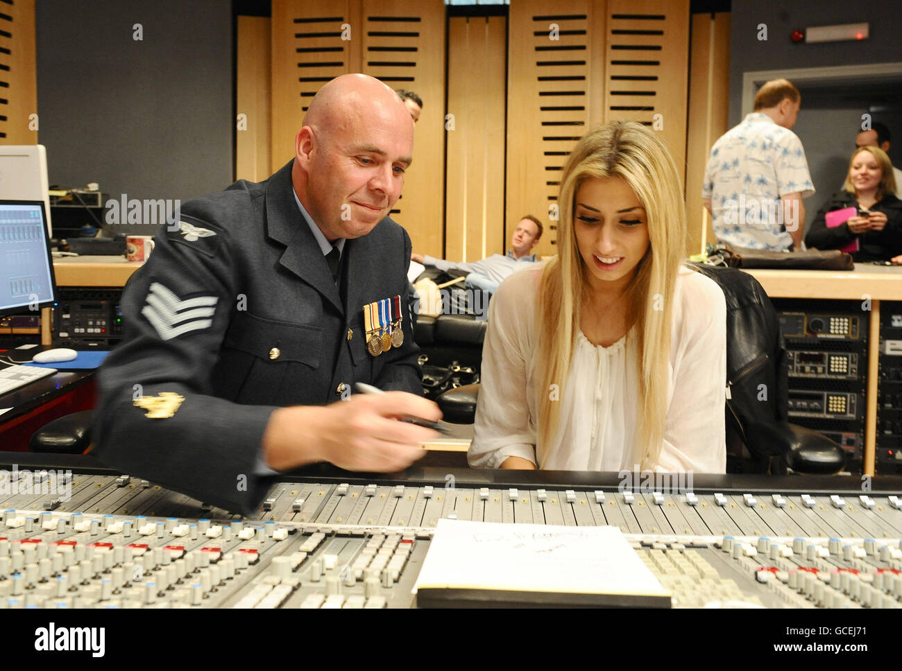 Stacey Solomon studio session - London Stock Photo - Alamy