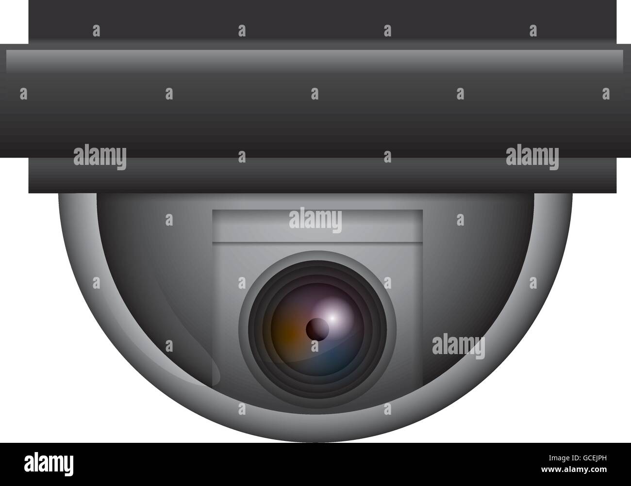cctv camera icon. Security and Protection care. Vector graphic Stock ...