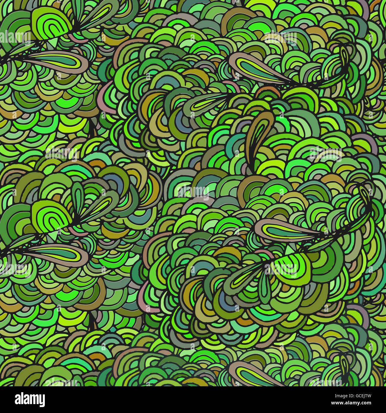 abstract hand drawn seamless background pattern Stock Vector Image ...