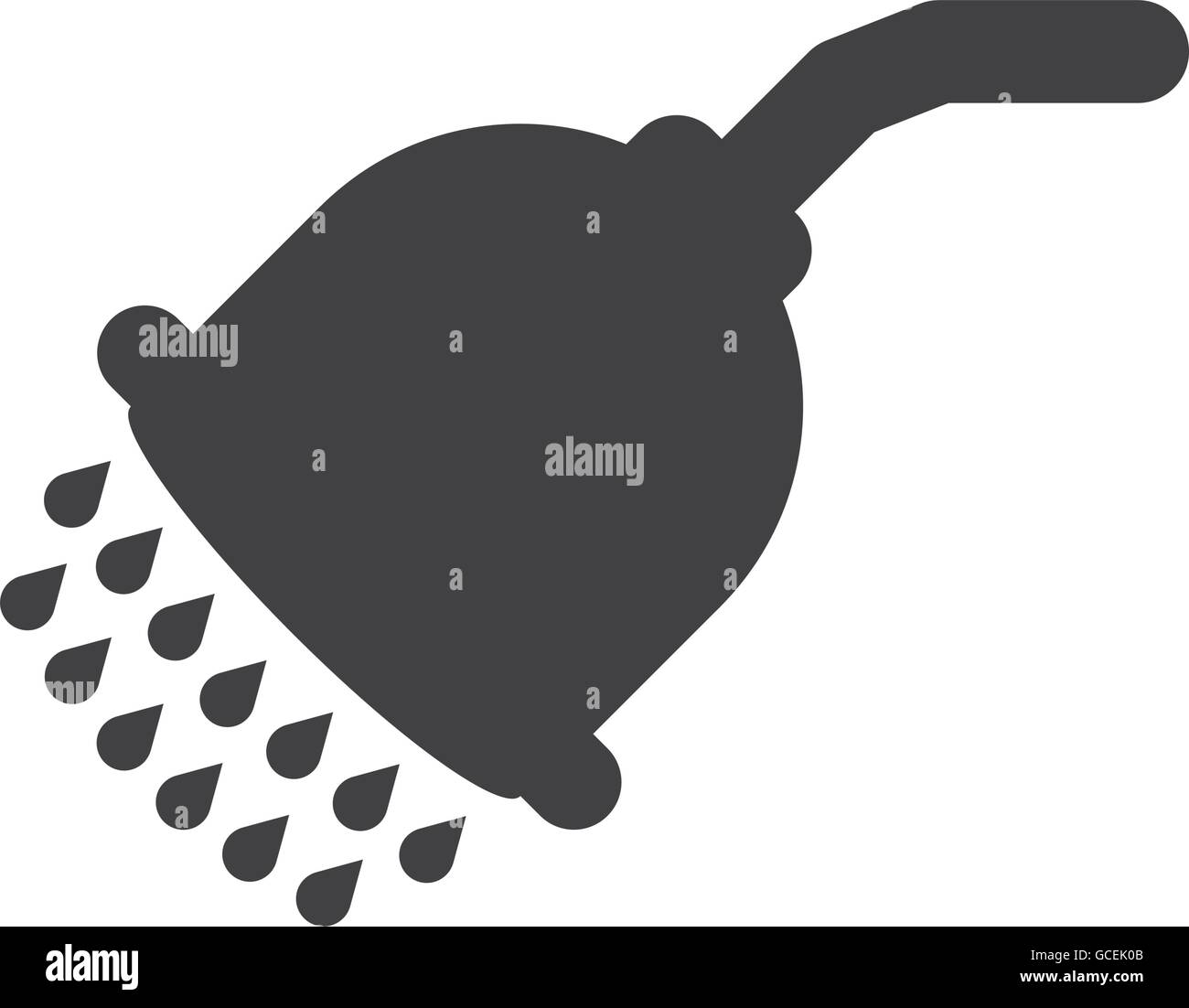 Shower Icon Bathroom Design Vector Graphic Stock Vector Image And Art