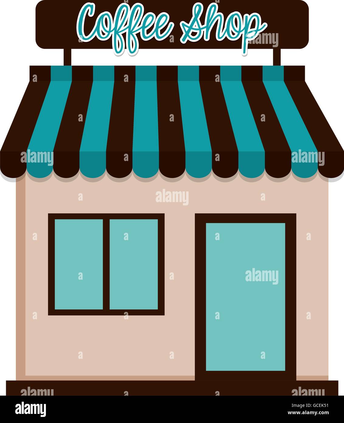 coffee shop building icon Stock Vector Image & Art - Alamy
