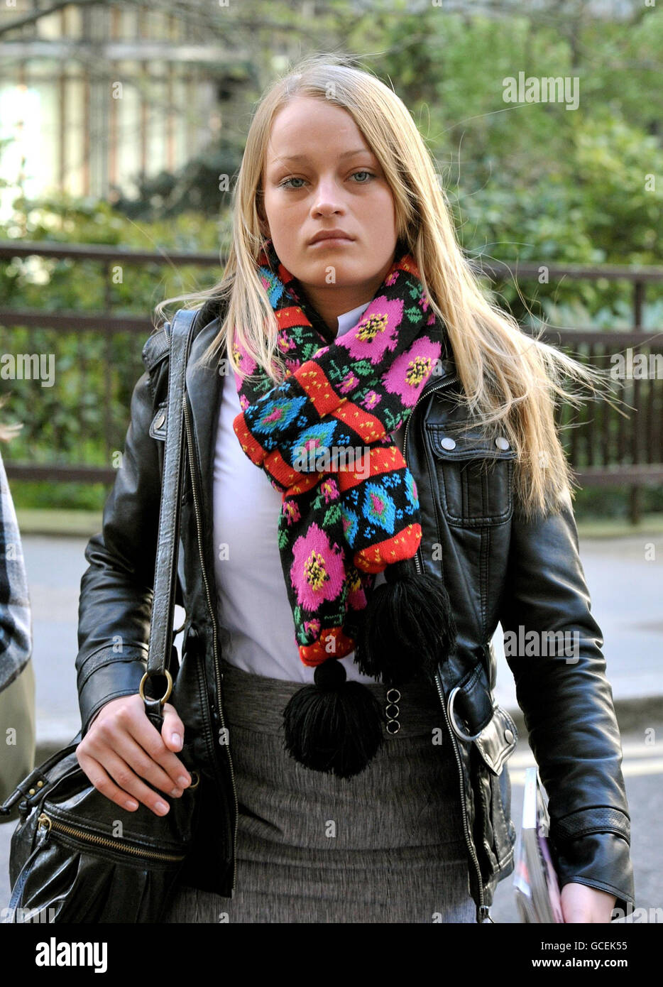 18-year-old Ruby Thomas, of Lichfield, Staffs, arrives at the Old ...