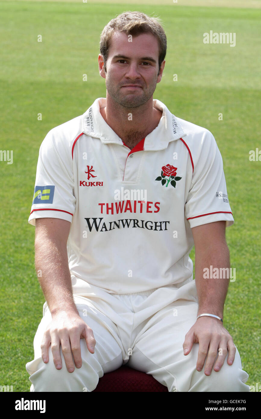 Cricket - Lancashire County Cricket Club Press Day - Old Trafford Stock ...