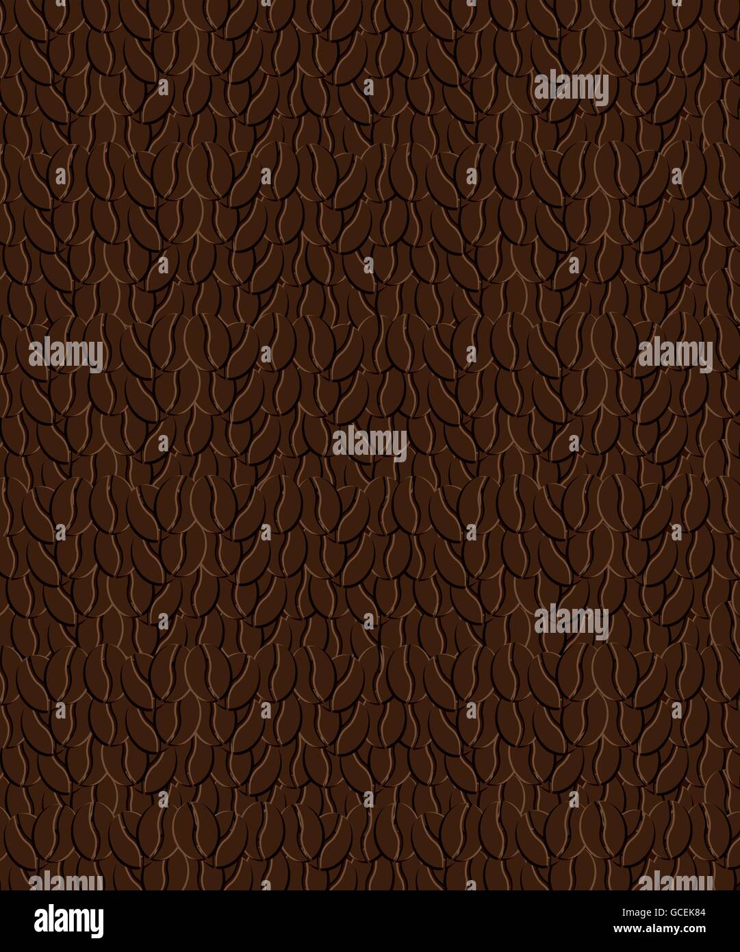 coffee bean background pattern Stock Vector Image & Art - Alamy