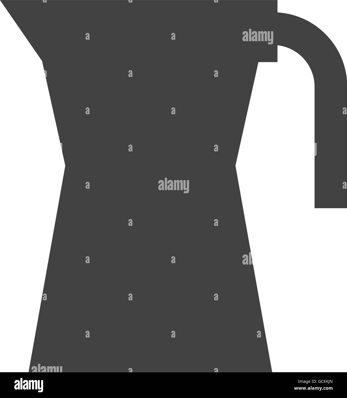 Pot for boiling water metallic icon Stock Vector Image & Art - Alamy