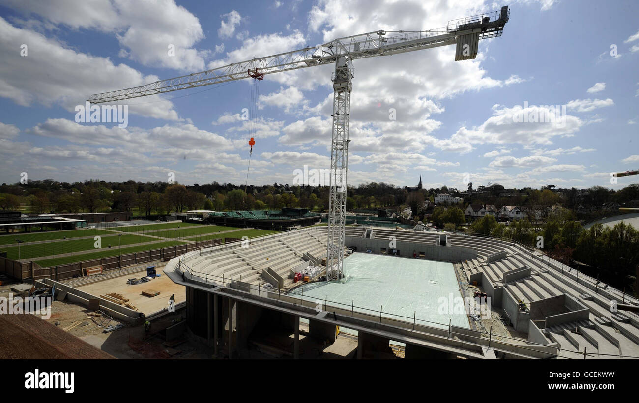 A view of Court 3 at The All England Club, Wimbledon Stock Photo - Alamy