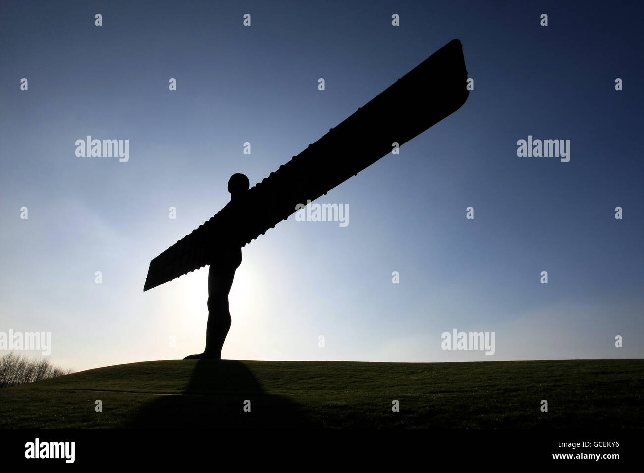 Landmarks - Angel of the North - Gateshead Stock Photo - Alamy