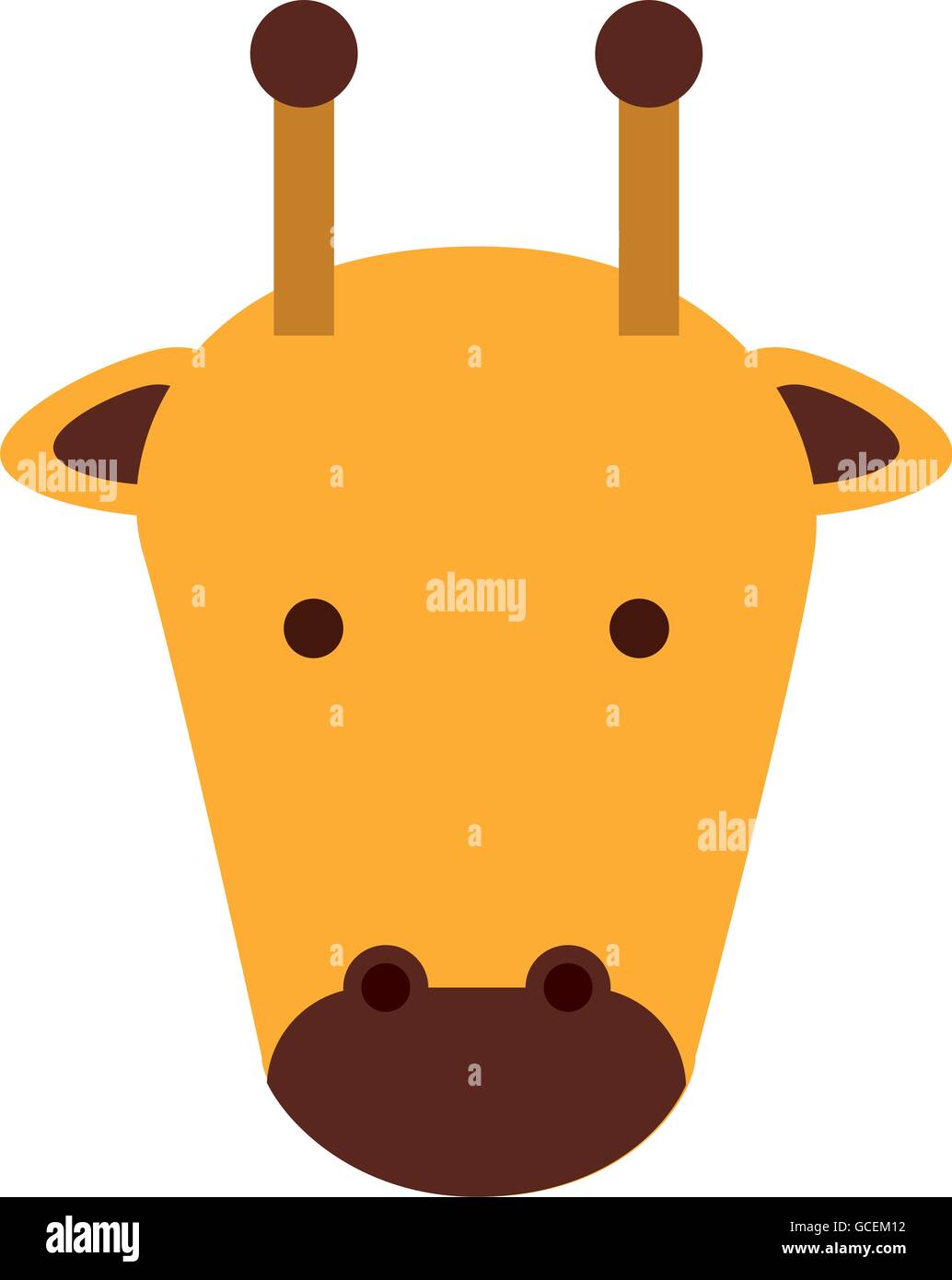 cute giraffe isolated icon design Stock Vector Image & Art - Alamy