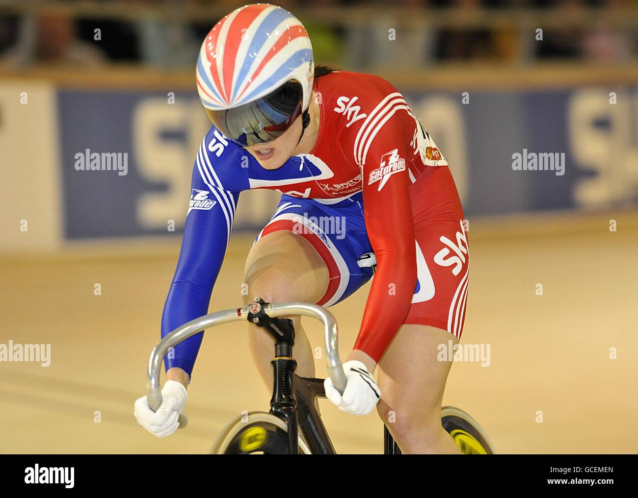Great Britain's Victoria Pendleton in action during day three of the ...