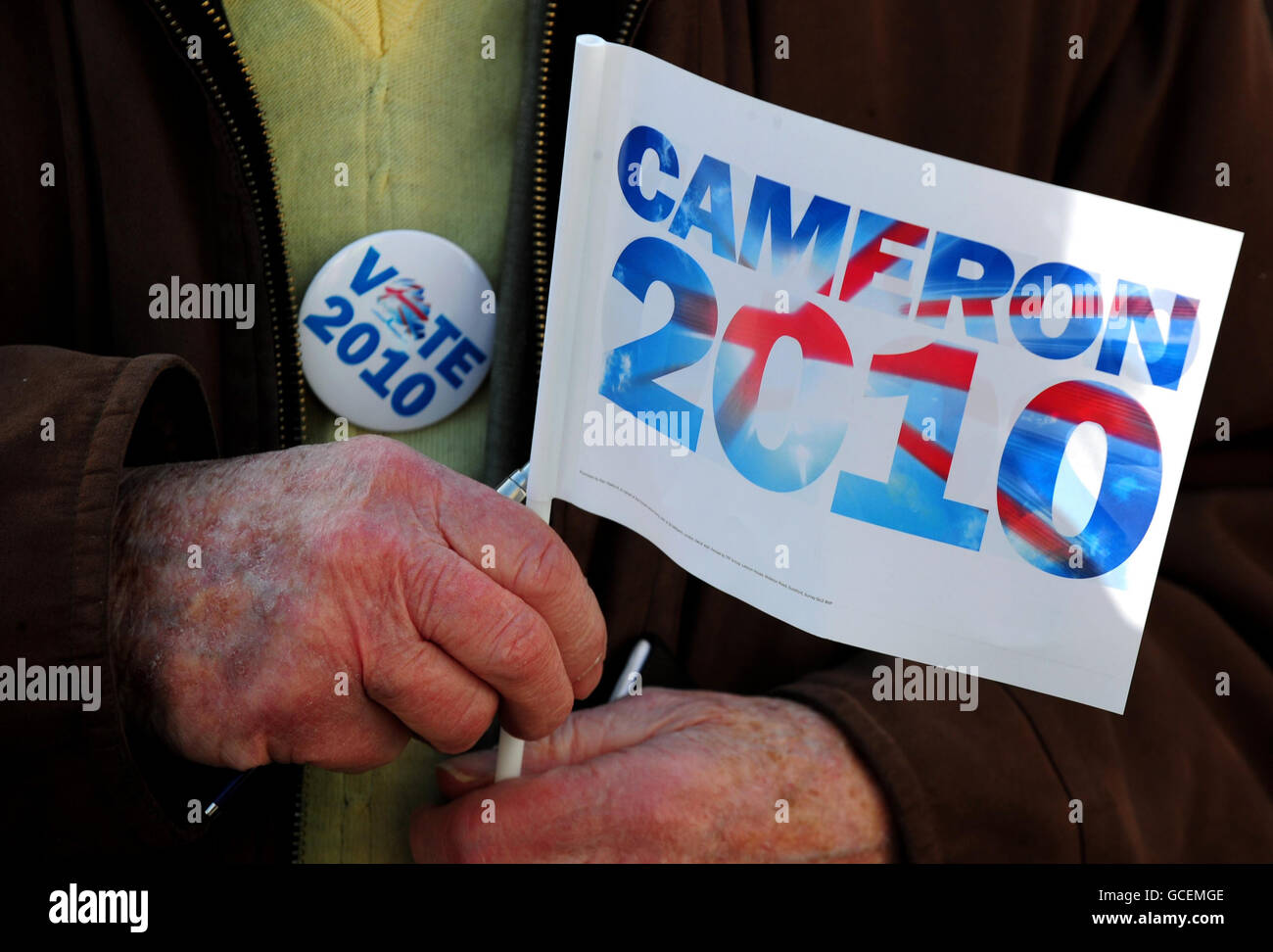 2010 General Election campaign Apr 20th Stock Photo - Alamy