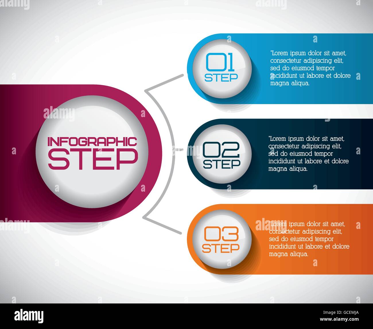 Infographic icon. Steps design. Vector graphic Stock Vector Image & Art ...