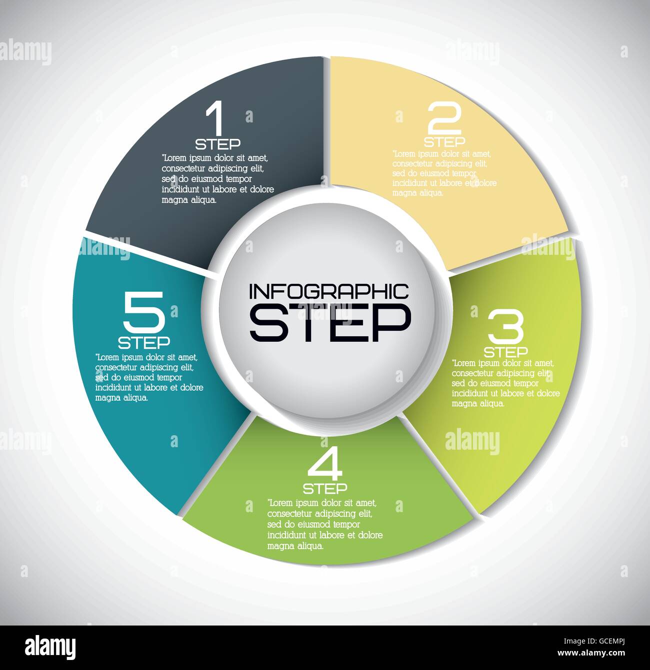 Infographic icon. Steps design. Vector graphic Stock Vector Image & Art ...