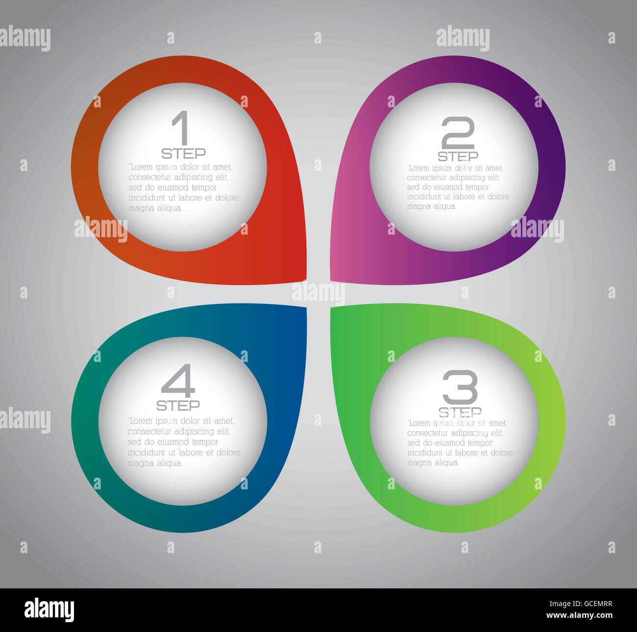 Infographic icon. Steps design. Vector graphic Stock Vector Image & Art ...