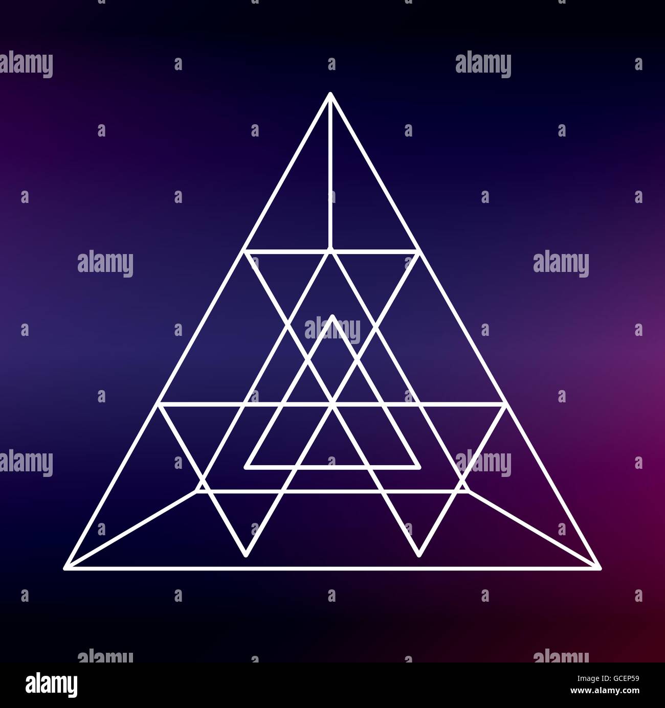 Sacred geometry icon. White Shape design. Vector graphic Stock Vector ...