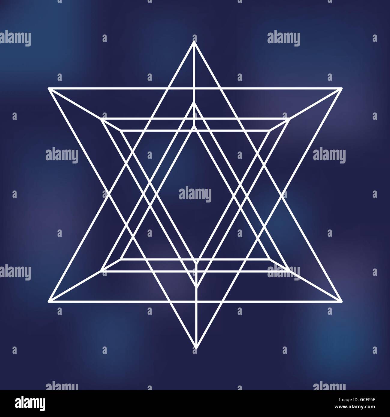 Sacred geometry icon. White Shape design. Vector graphic Stock Vector ...