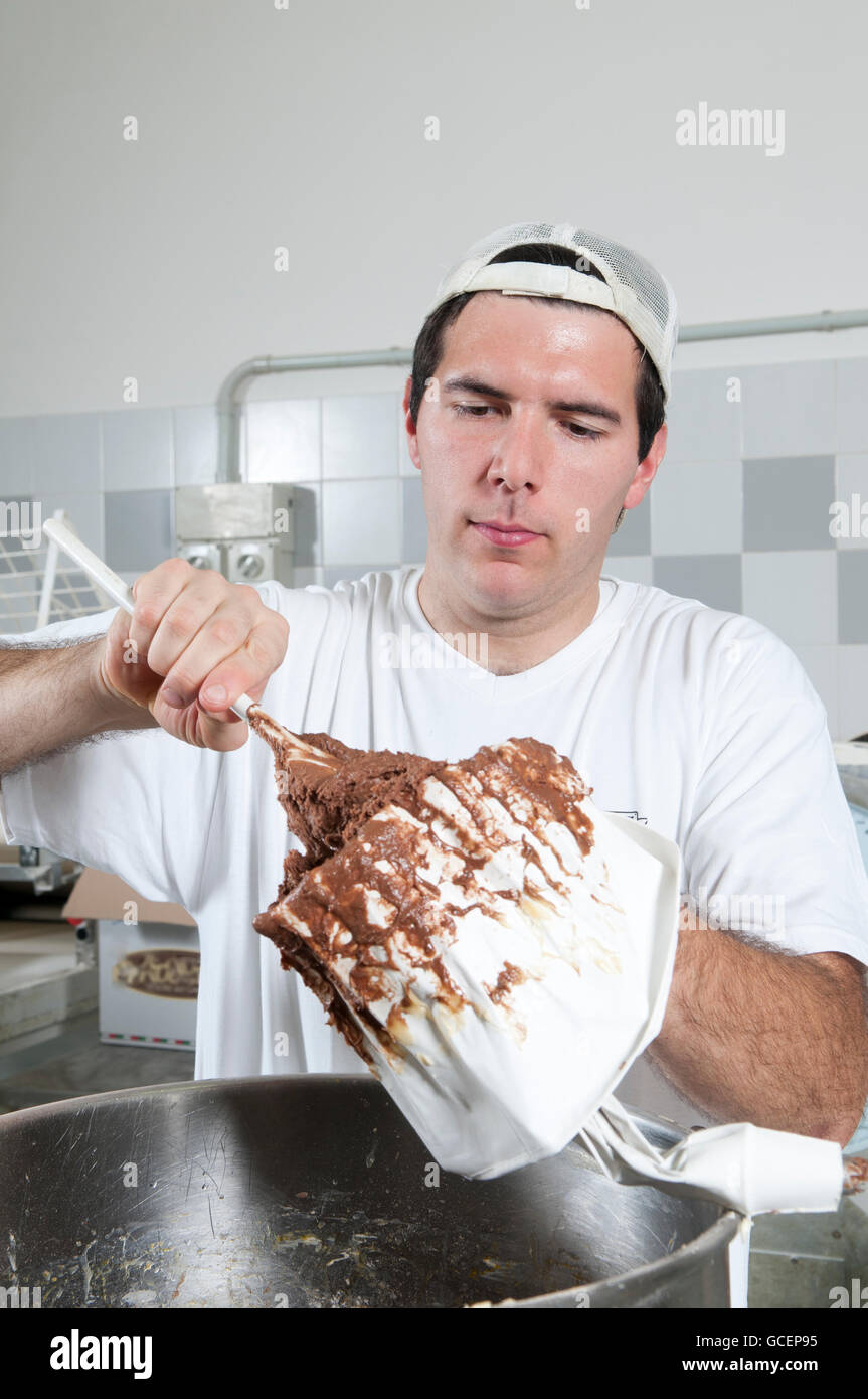 Man eating crackers not woman hi-res stock photography and images - Alamy