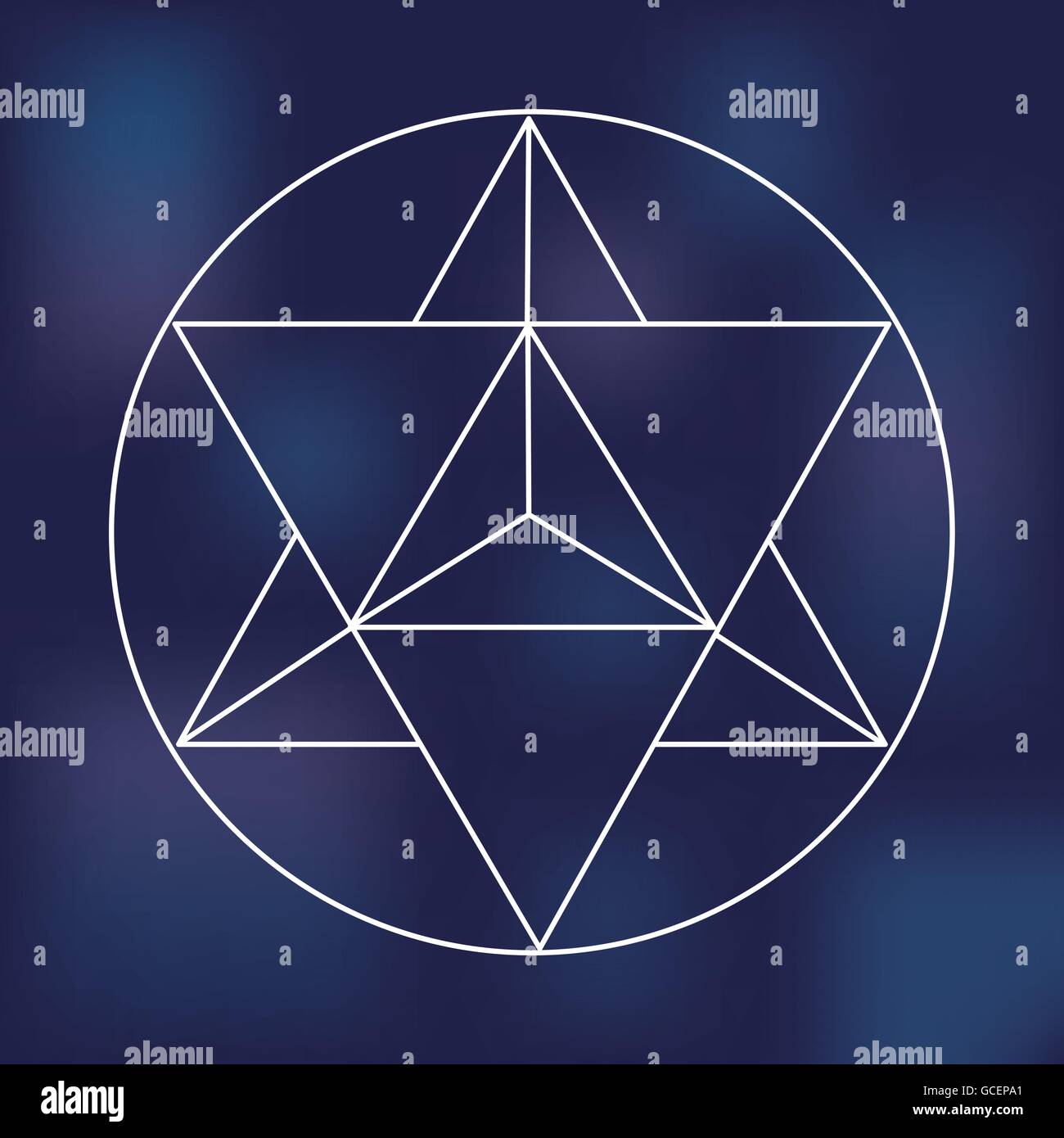 Sacred geometry icon. White Shape design. Vector graphic Stock Vector ...