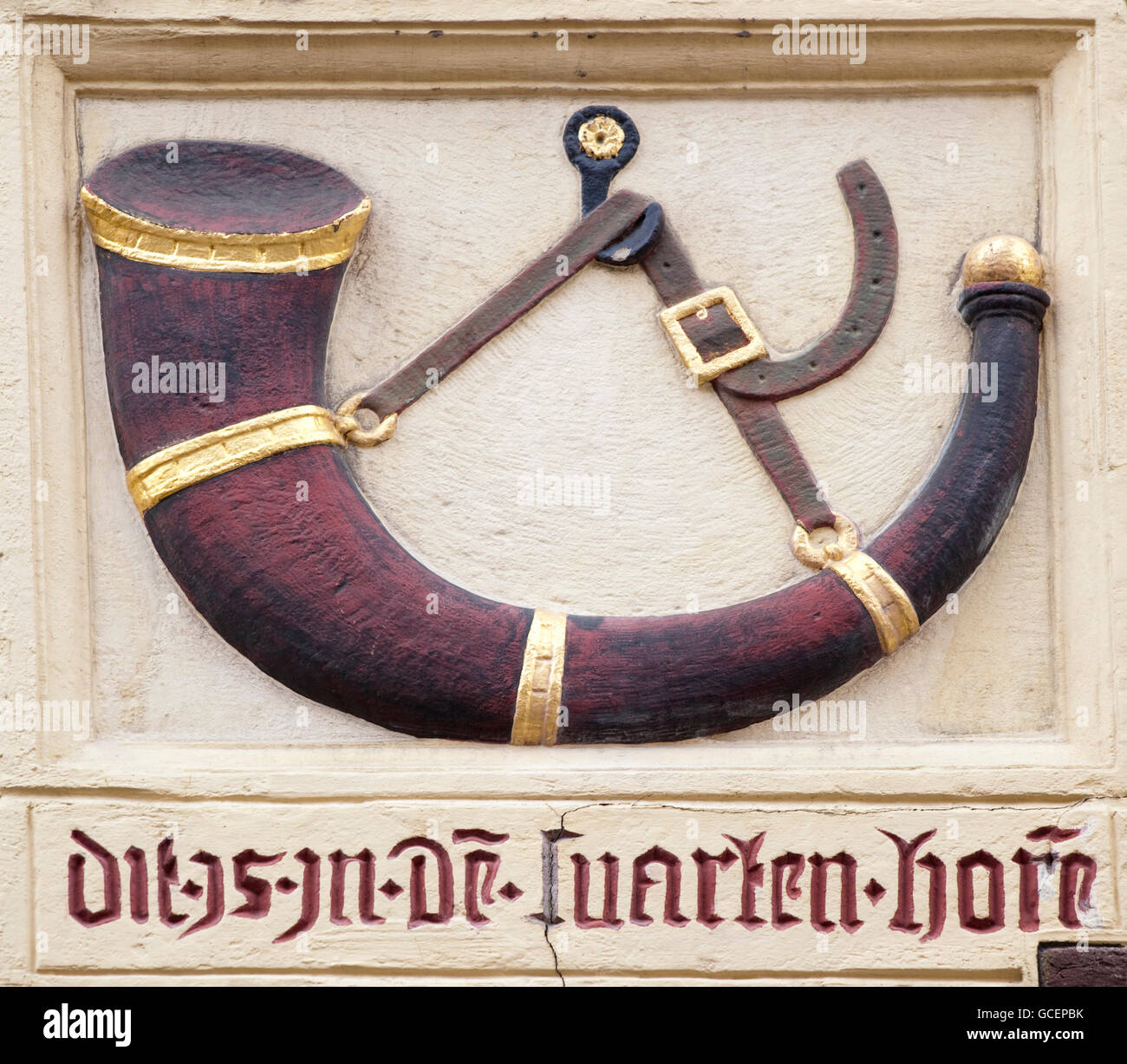 Gable stone, Amsterdam, Holland, Netherlands, Europe Stock Photo - Alamy