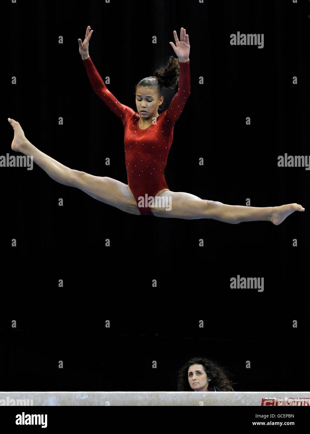 Women's gymnastics coach hi-res stock photography and images - Alamy
