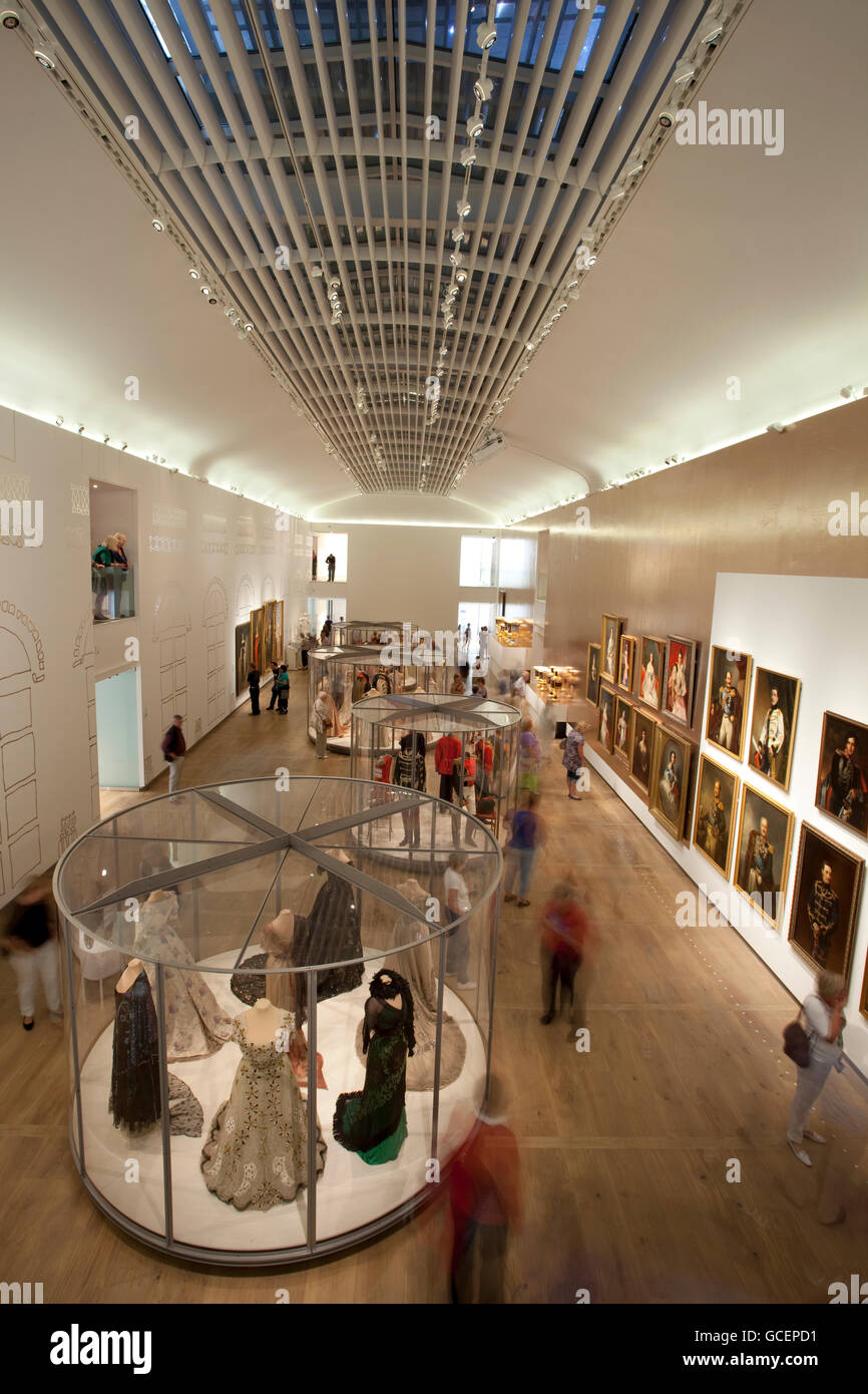 Exhibition rooms in the Hermitage Museum, Amsterdam, Holland ...