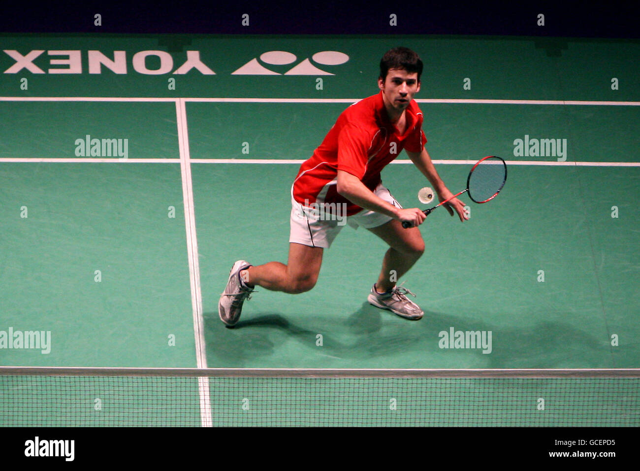 Badminton yonex european badminton championships day two men arena hi ...
