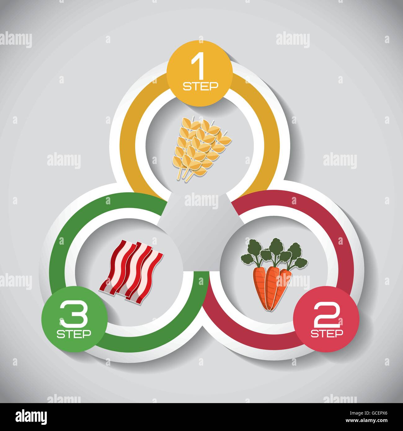Infographic icon. Nutrition and Organic food. Vector graphic Stock ...