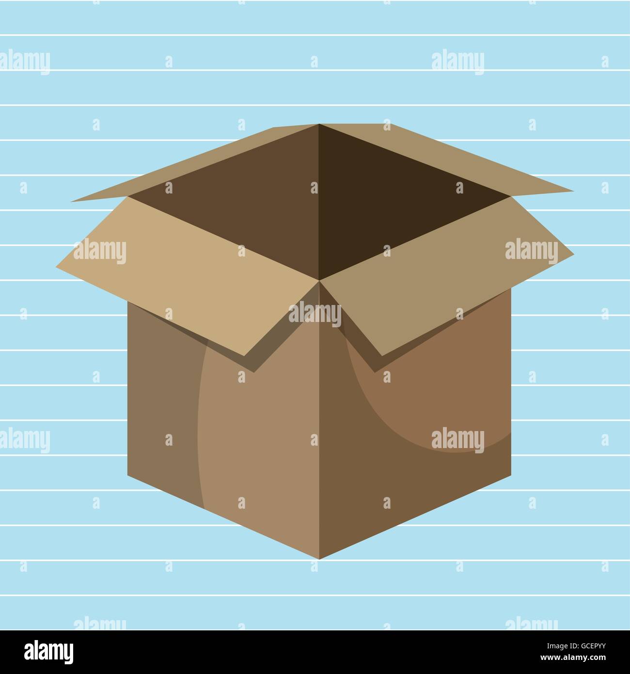carton box design Stock Vector Image & Art - Alamy
