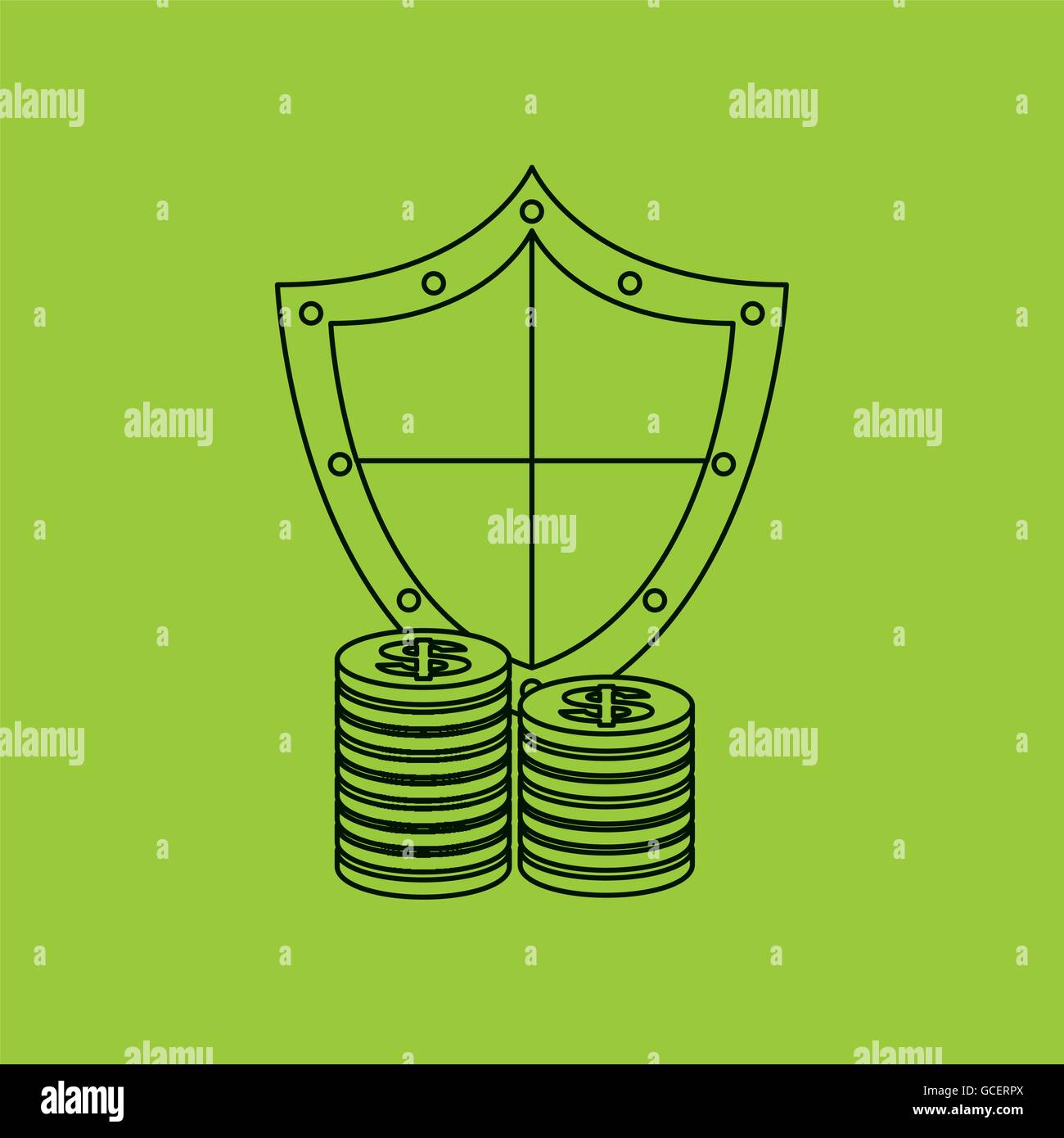 ensure protection insurance risk Stock Vector Image & Art - Alamy