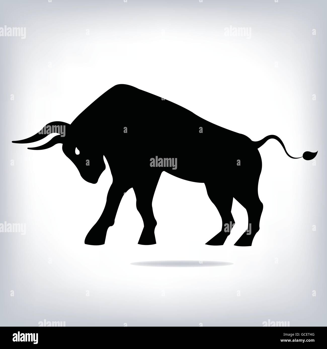Vector image of an bull Stock Vector Image & Art - Alamy