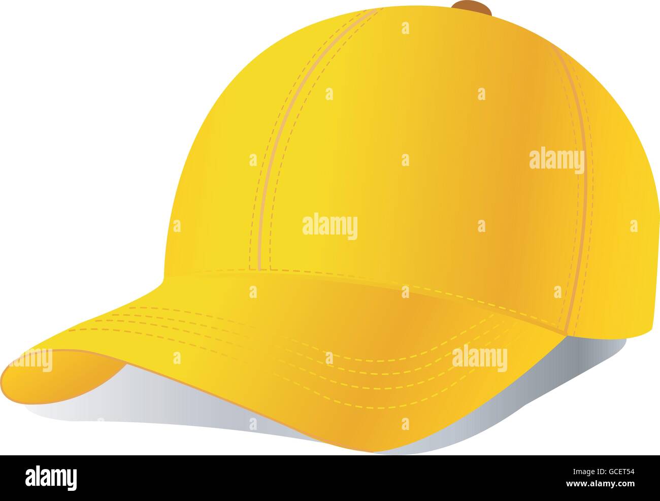 Baseball cap close up Stock Vector Images - Alamy