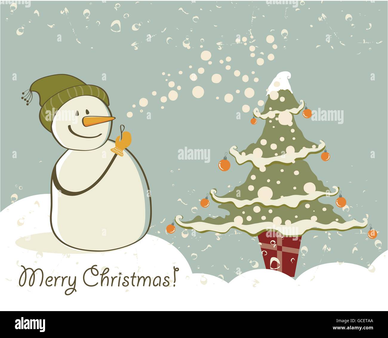 Christmas gifts hanging on Stock Vector Images - Alamy