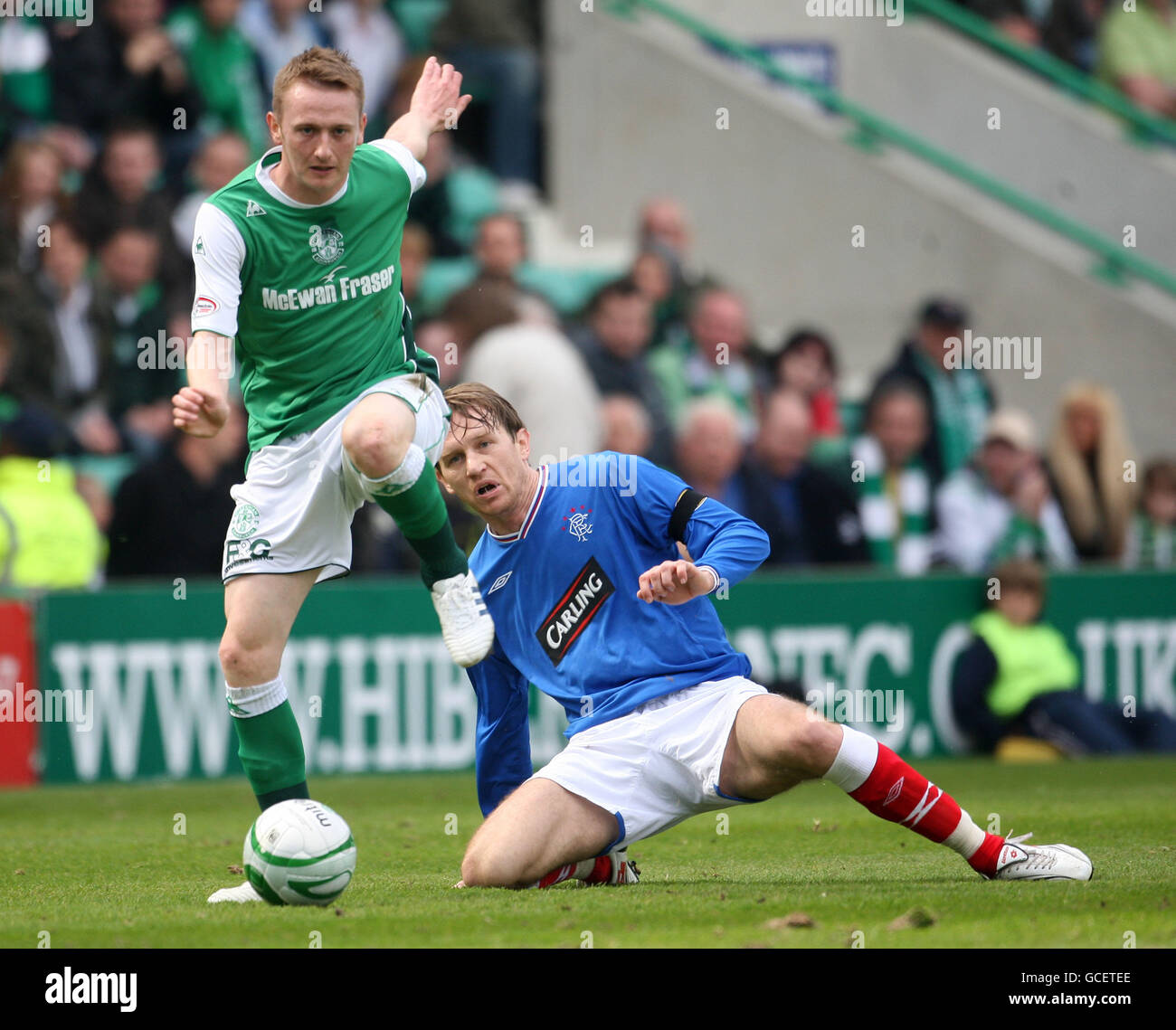 Soccer - Clydesdale Bank Scottish Premier League - Hibernian v Rangers ...