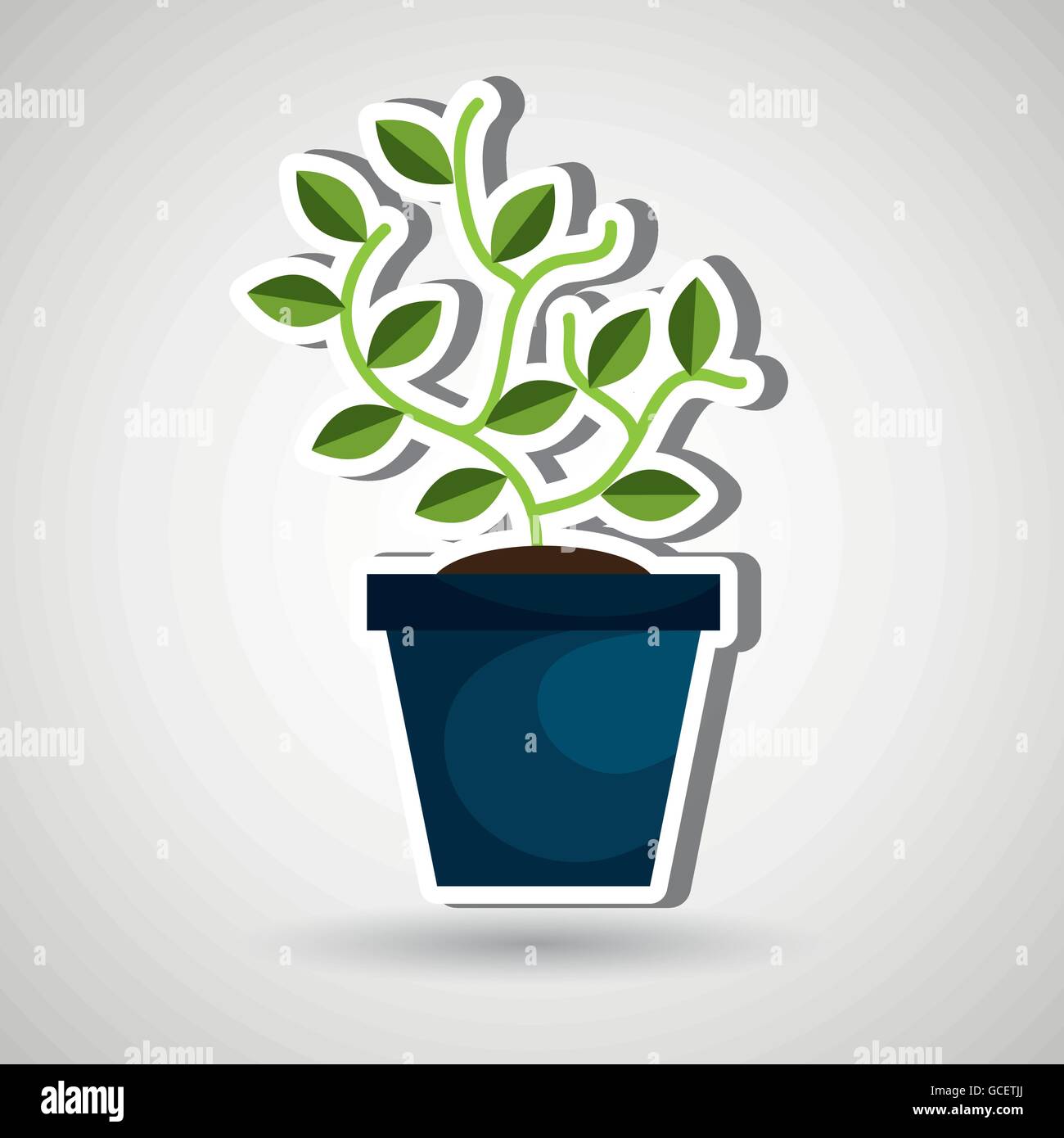 plant pot design Stock Vector Image & Art - Alamy