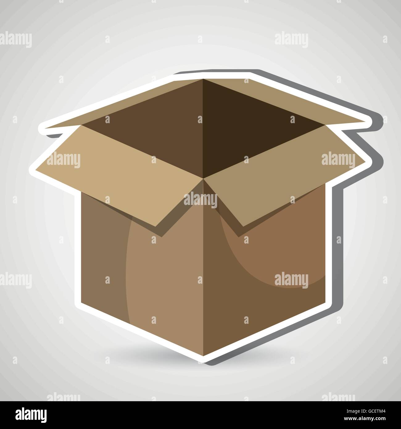 carton box design Stock Vector Image & Art - Alamy