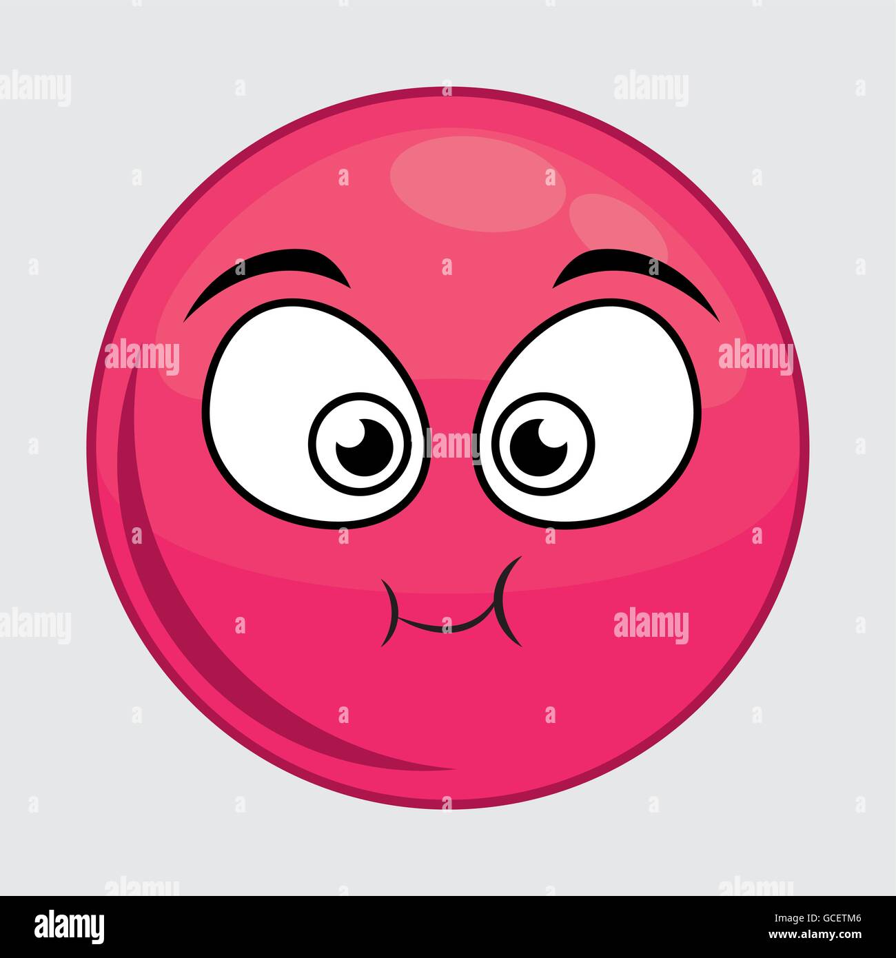 Cartoon face icon. Expression design. Vector graphic Stock Vector Image ...