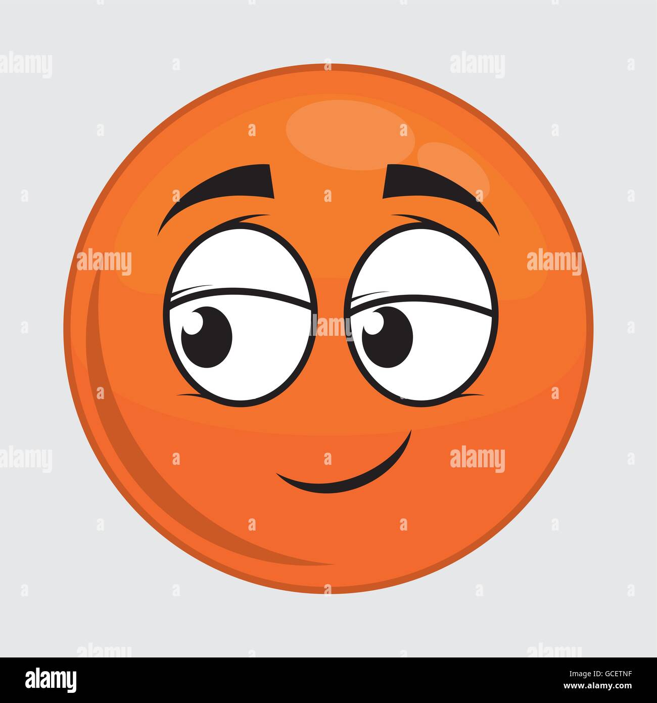 Cartoon face icon. Expression design. Vector graphic Stock Vector Image ...