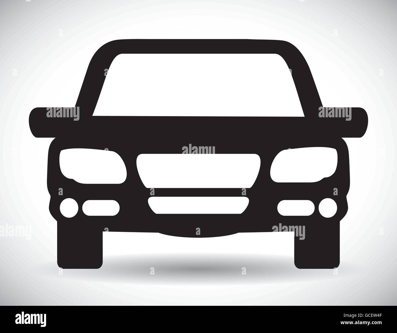 Black car icon. Transportation design. Vector graphic Stock Vector ...