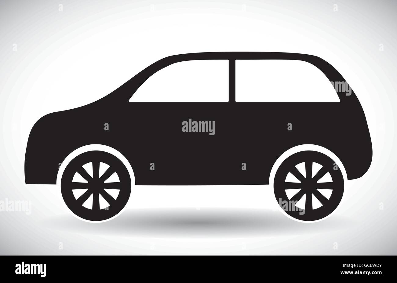 Black car icon. Transportation design. Vector graphic Stock Vector ...