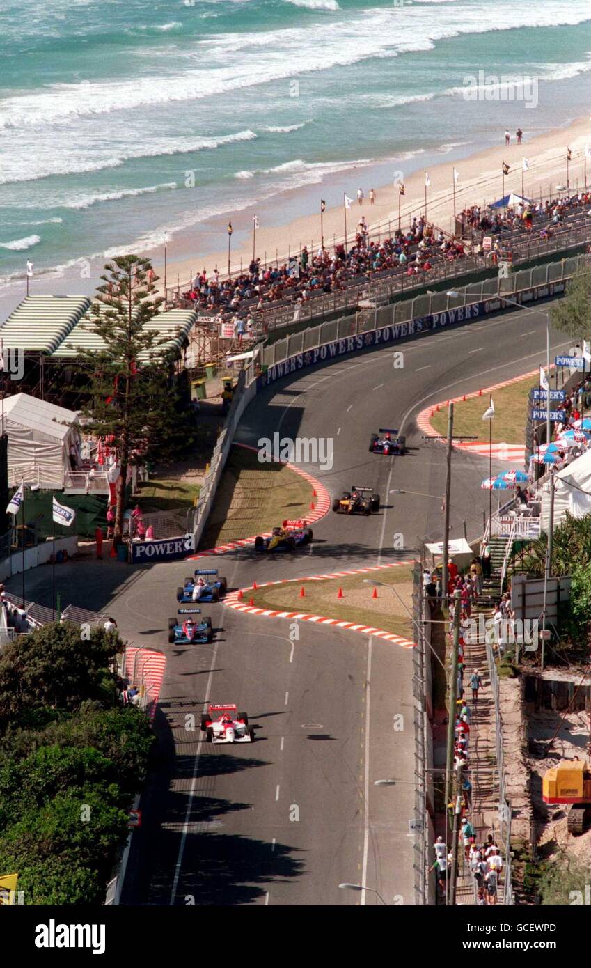 Australian Indy Car Racing Surfers Paradise Circuit Gold Coast