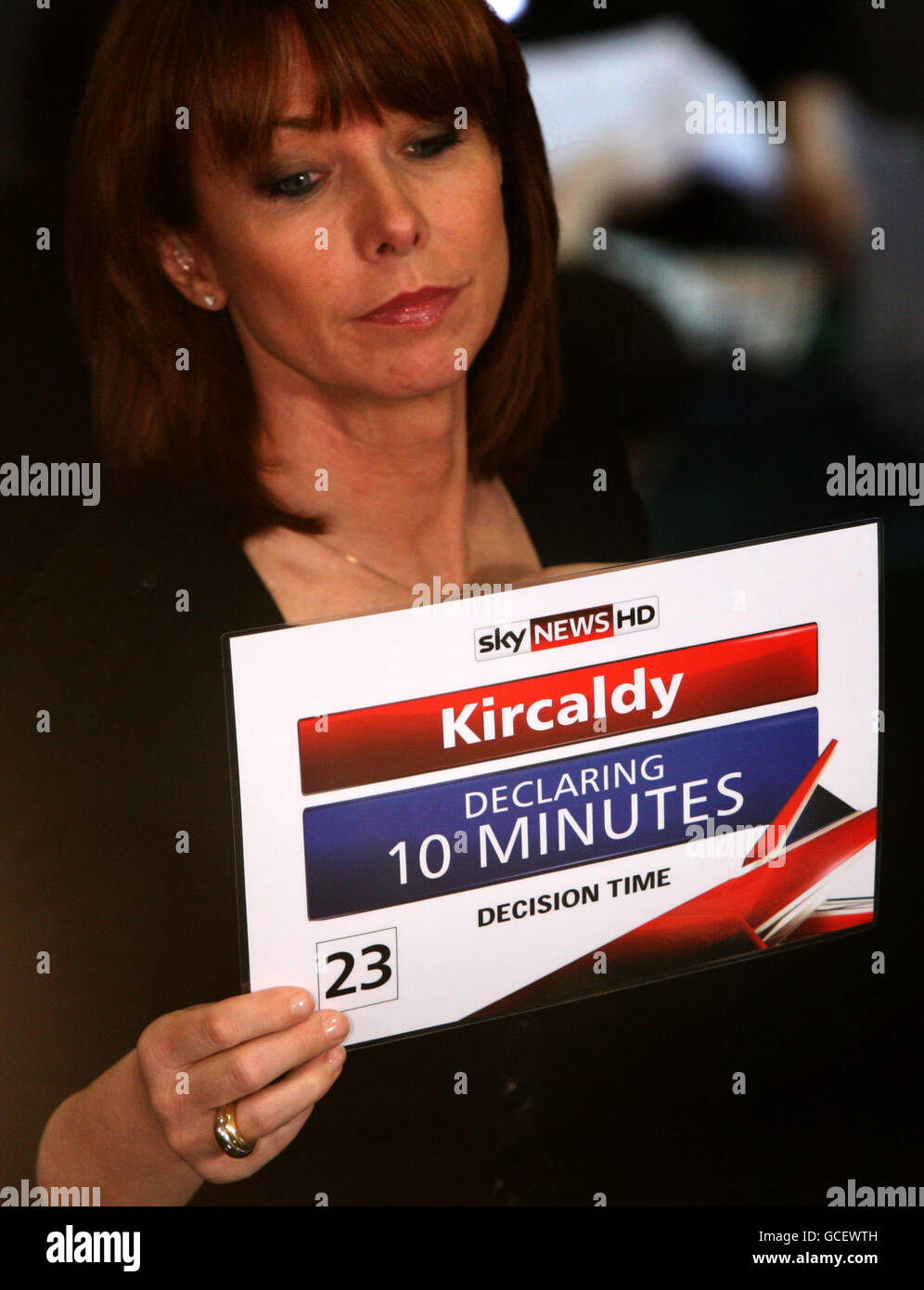 Sky news presenter kay burley hi-res stock photography and images - Alamy