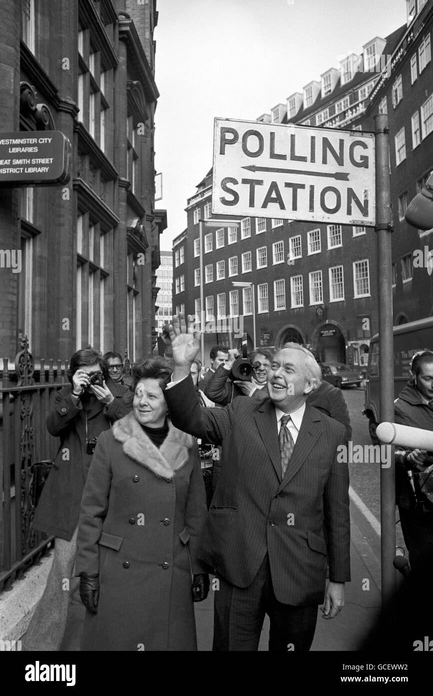 1974 general election hi-res stock photography and images - Alamy