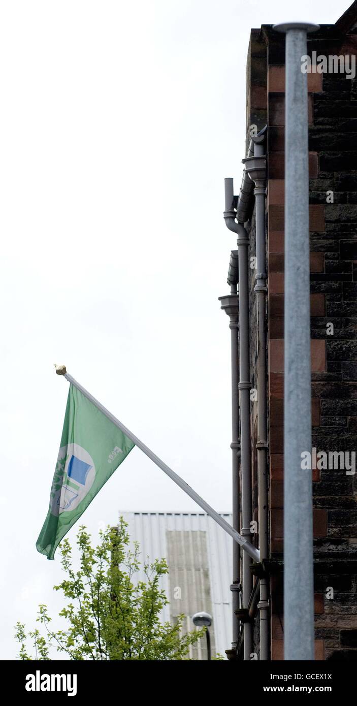 Sru funded flag roseburn primary school hi-res stock photography and ...