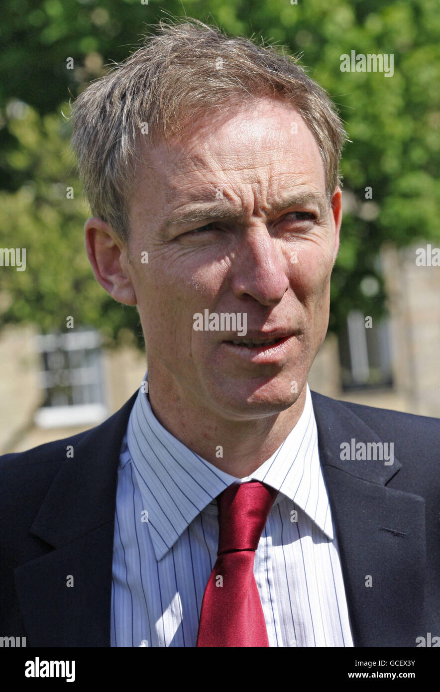 Scottish Labour MP for East Renfrewshire Jim Murphy arrives at a post ...