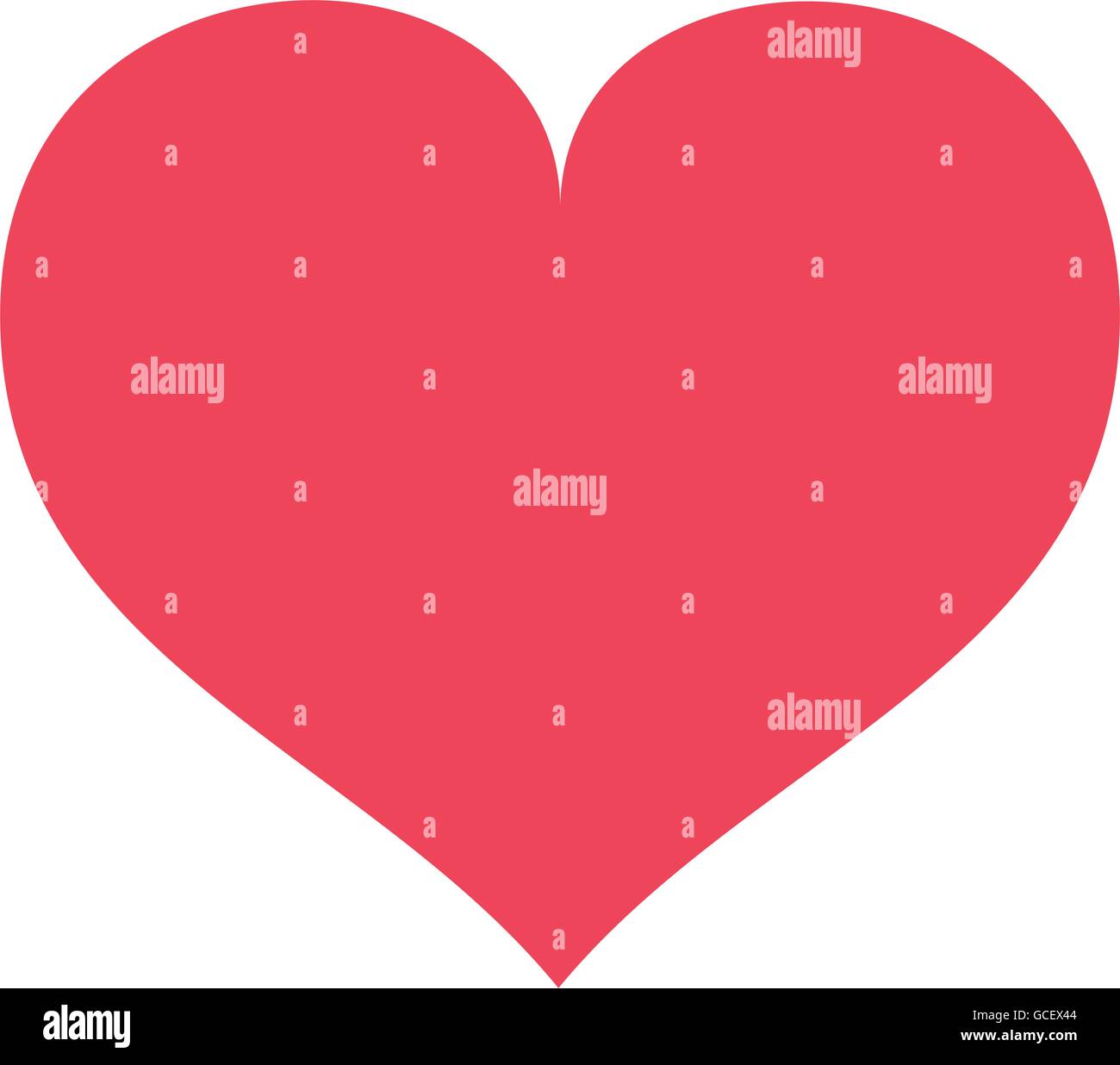 love heart shape romantic icon Stock Vector Image & Art - Alamy